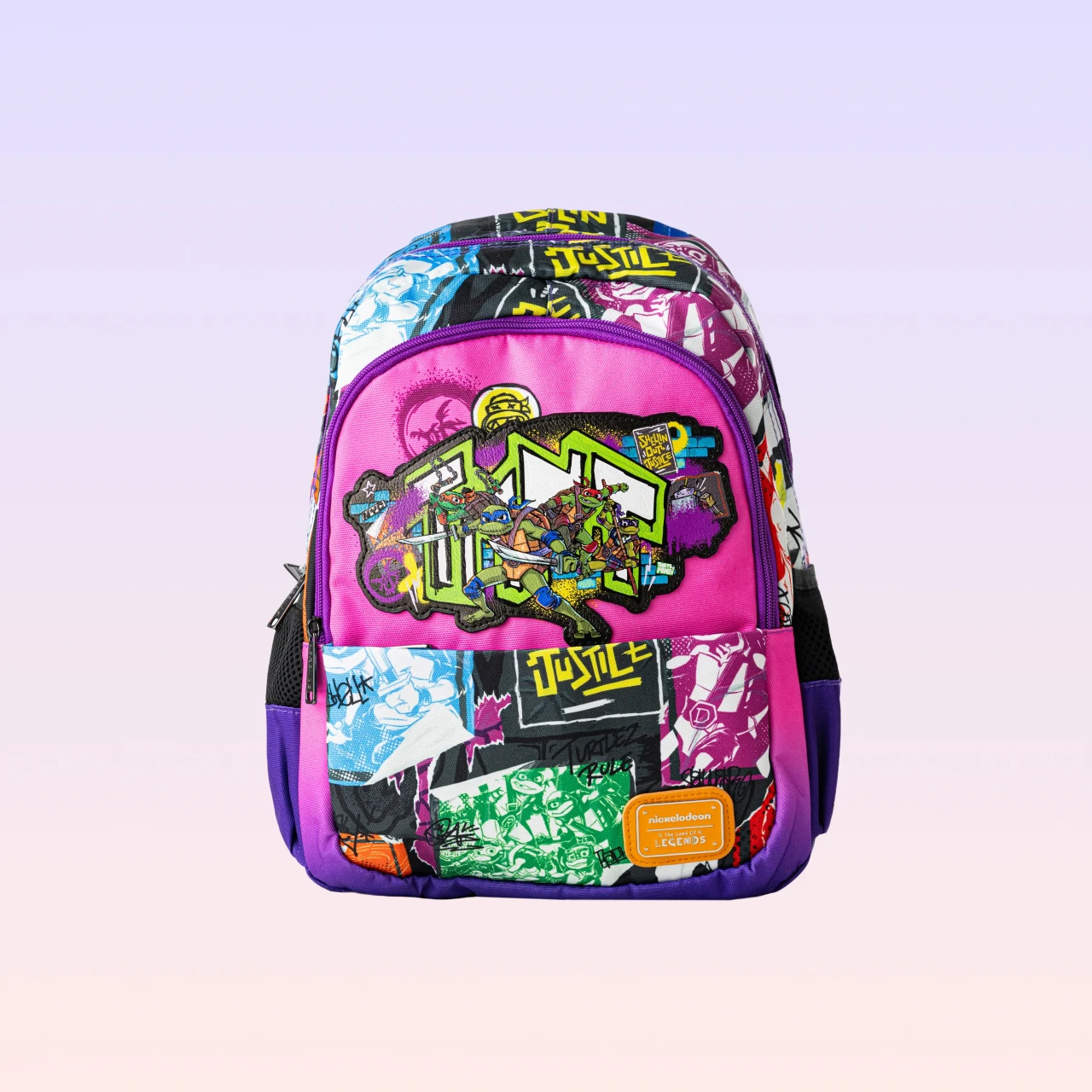 Nickelodeon Teenage Mutant Ninja Turtles School Bag – Purple